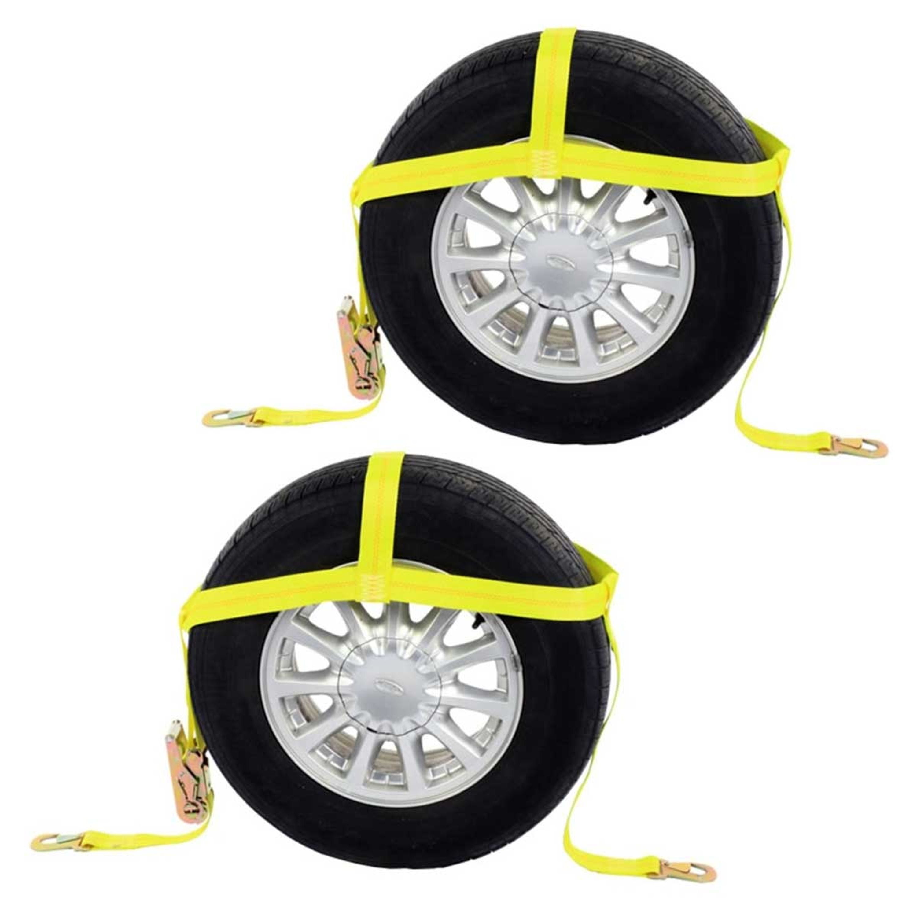 US Cargo Control Wheel Bonnet With Flat Snap Hooks and Ratchet, Easy To ...