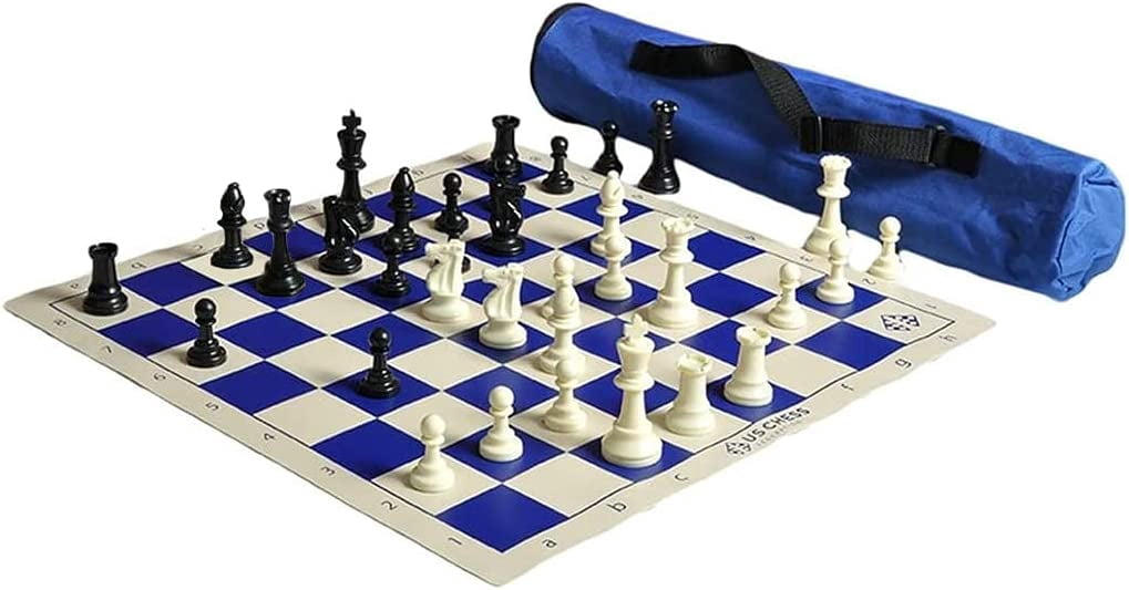 US Chess Federation's Quiver Chess Set Combo - Blue - Walmart.com