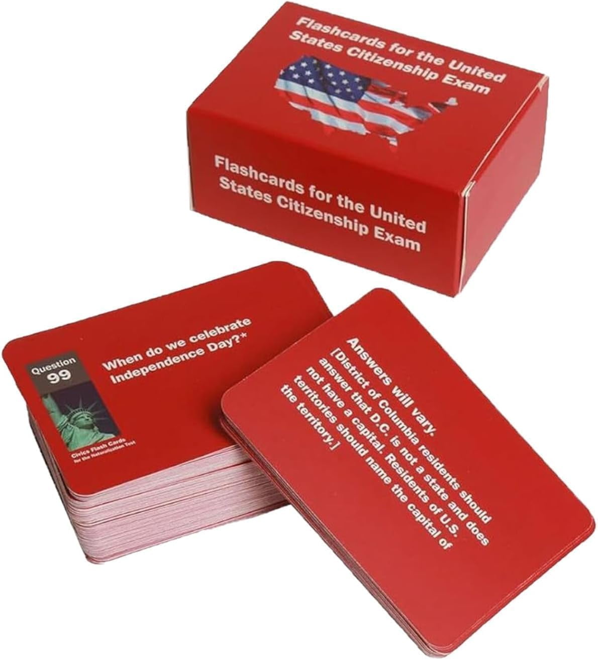 US Citizenship Flash Cards 2025, Citizenship Test Study Guide 2025 ...