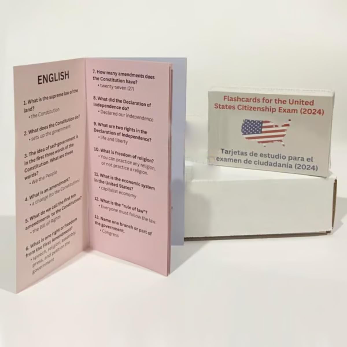 US Citizenship Test Guide Citizenship Flashcard US Civics ...