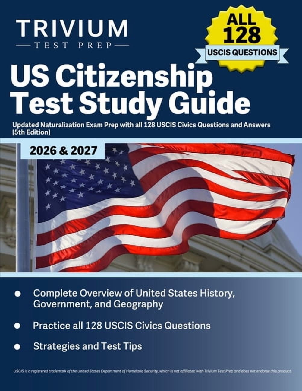 US Citizenship Test Study Guide 2026 and 2027: Updated Naturalization ...