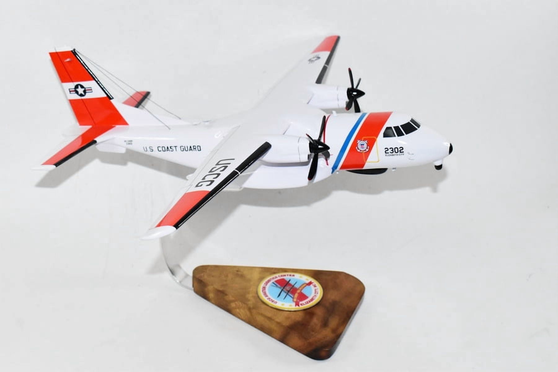 US Coast Guard Elizabeth City HC-144 Ocean Sentry Model - Walmart.com