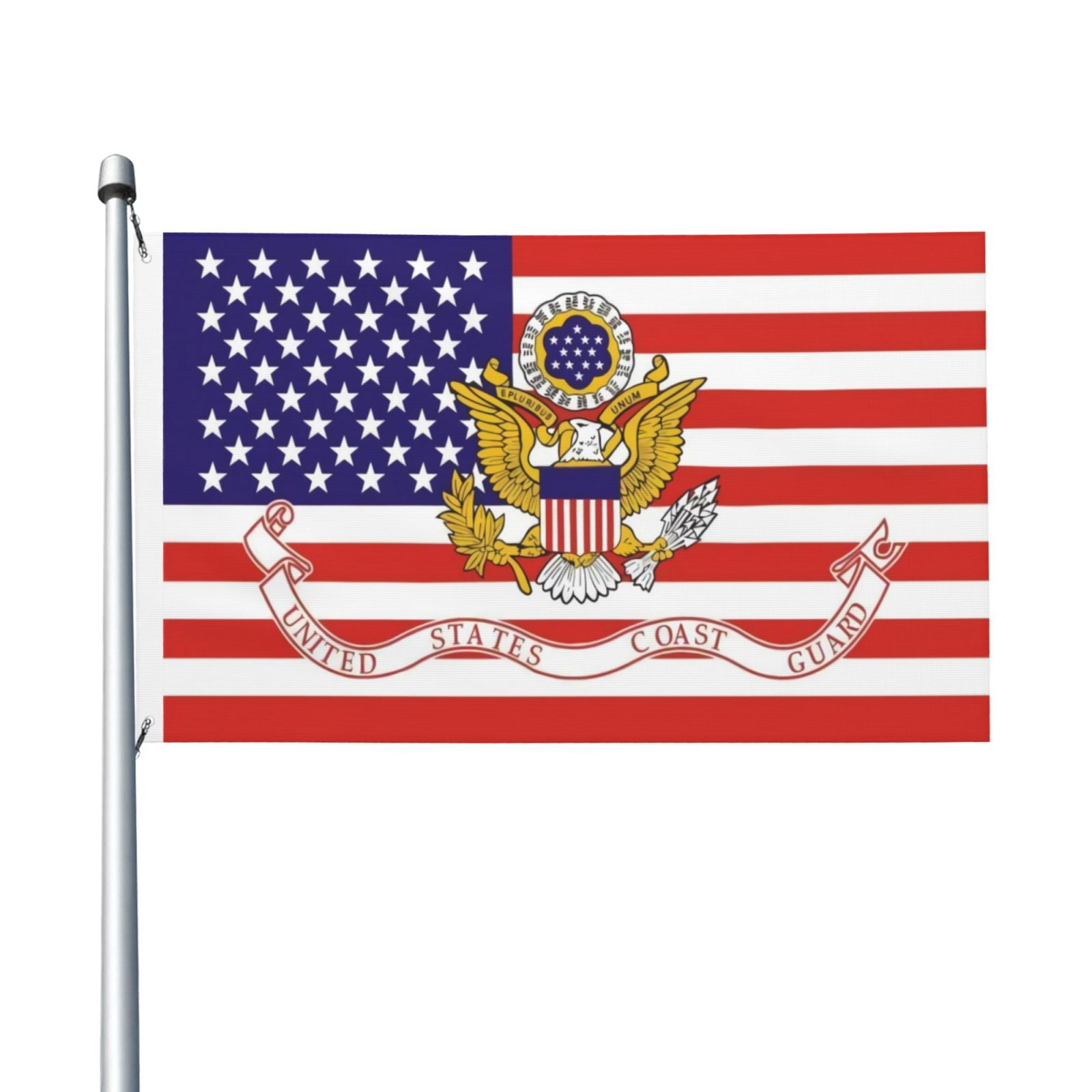 US Coast Guard Flags for Yard Outside Decorations 3x5 Ft Double Sided ...