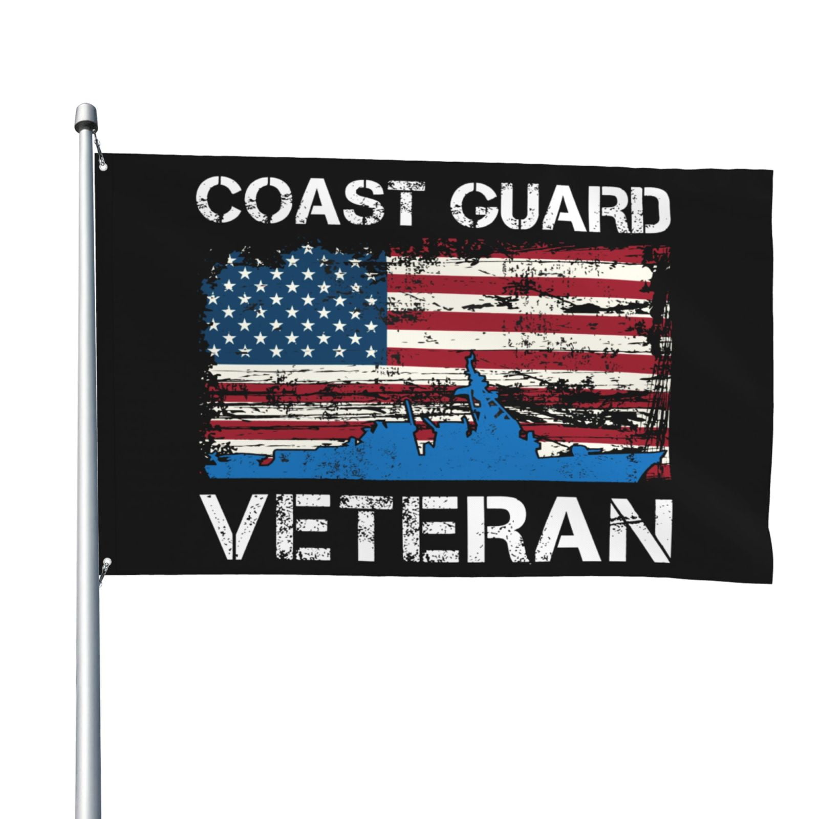 US Coast Guard Flags for Yard Outside Decorations 4x6 Ft Double Sided ...