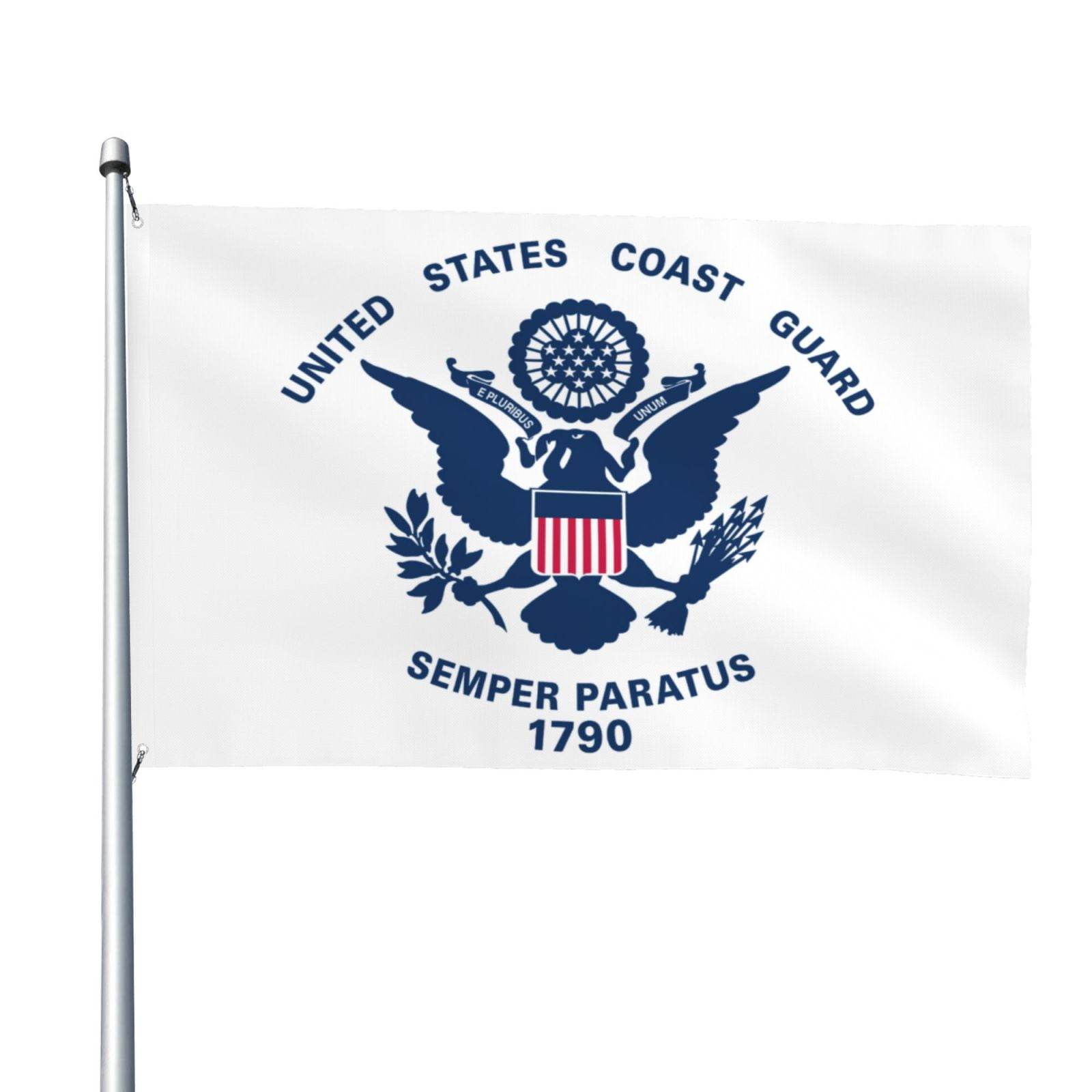 US Coast Guard Flags for Yard Outside Decorations 4x6 Ft Double Sided ...