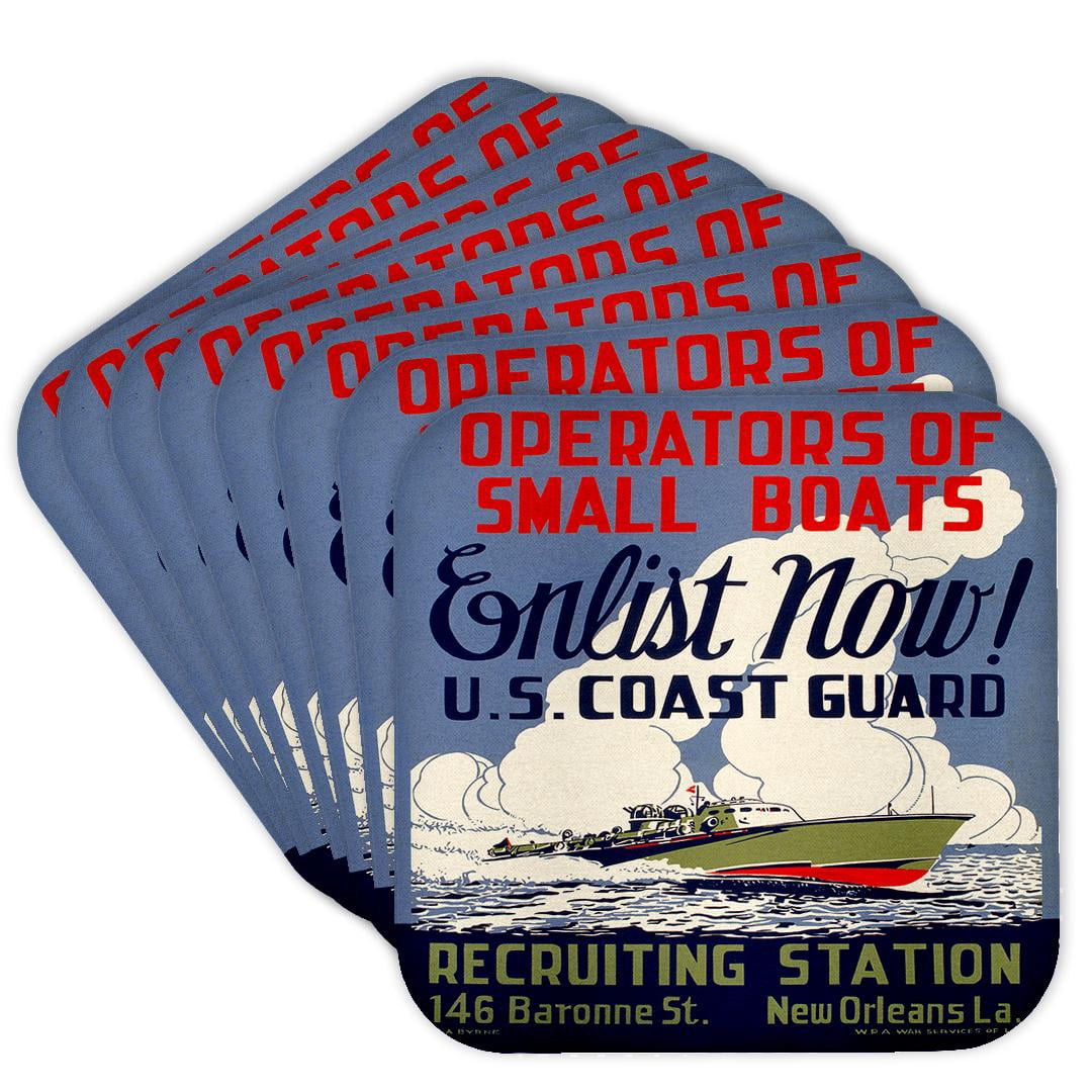 3dRose, US Coast Guard Operators of Small Boats Enlist Now Recruiting ...