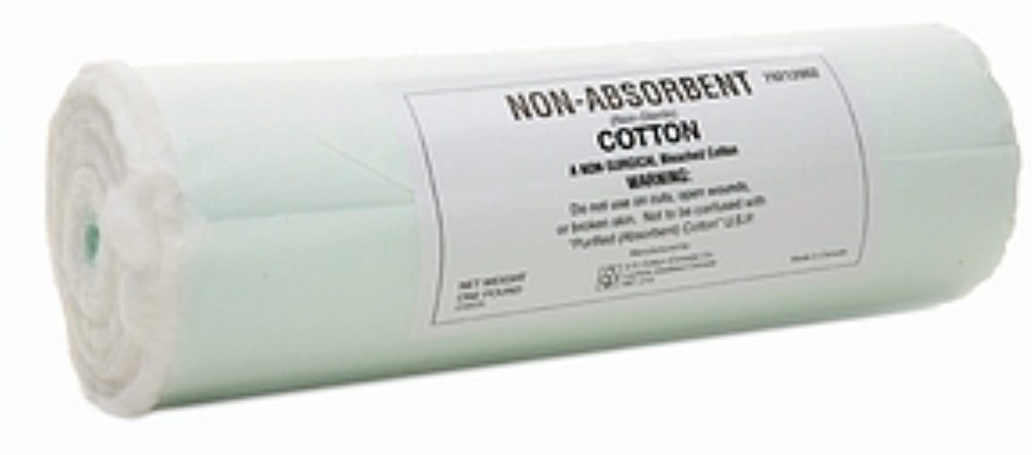 US Cotton Absorbent, Non Sterile, Cotton Roll 1 lb - Walmart.com