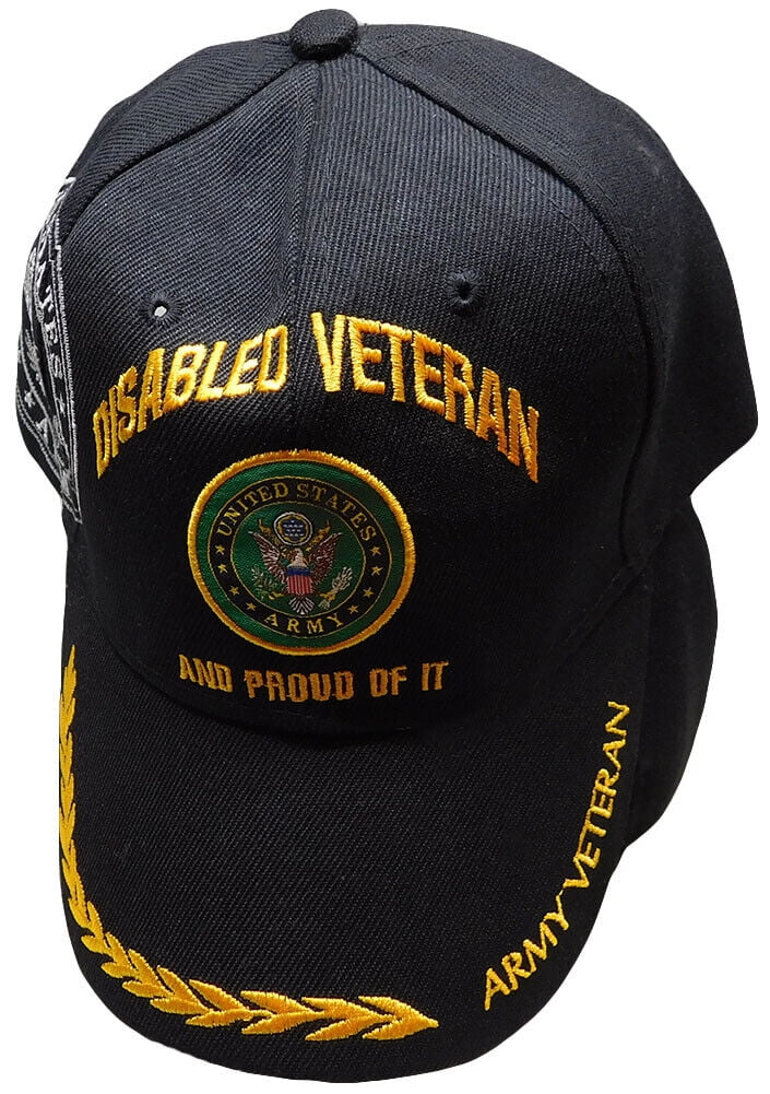 US DISABLED ARMY VETERAN PROUD OF IT BASEBALL STYLE EMBROIDERED HAT ...