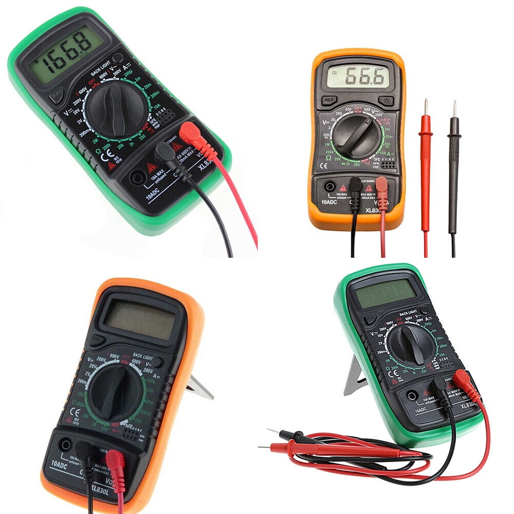 US Digital Multimeter XL-830L LCD Voltmeter Ammeter Ohmmeter OHM VOLT ...