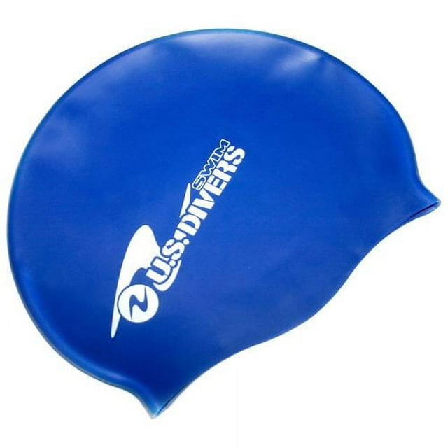 U.S. Divers Thermal Adult Swim Cap with Waterproof Coating and Hair ...