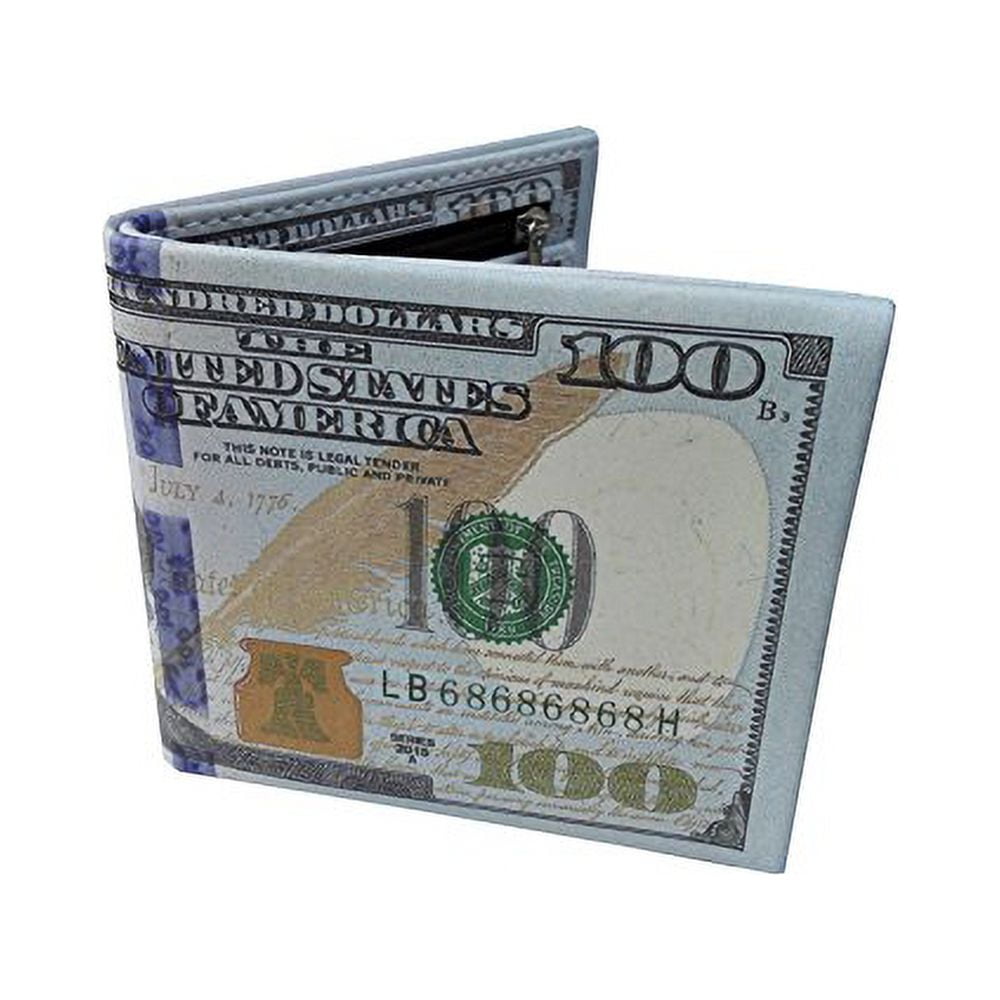 US Dollar Bifold Wallets for Men Bill Wallet PU Leather Credit Card ...