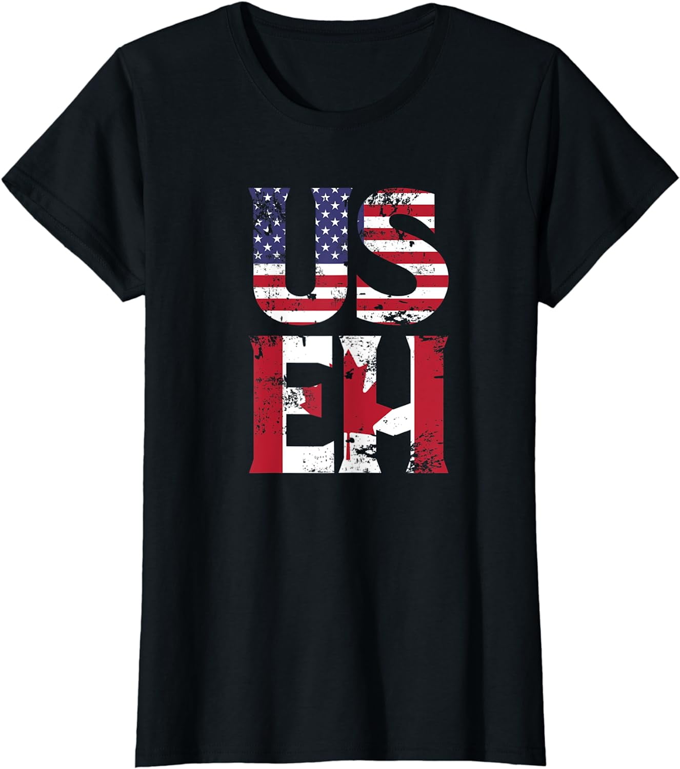 US EH American Canadian Funny Meme Quote T-Shirt - Walmart.com
