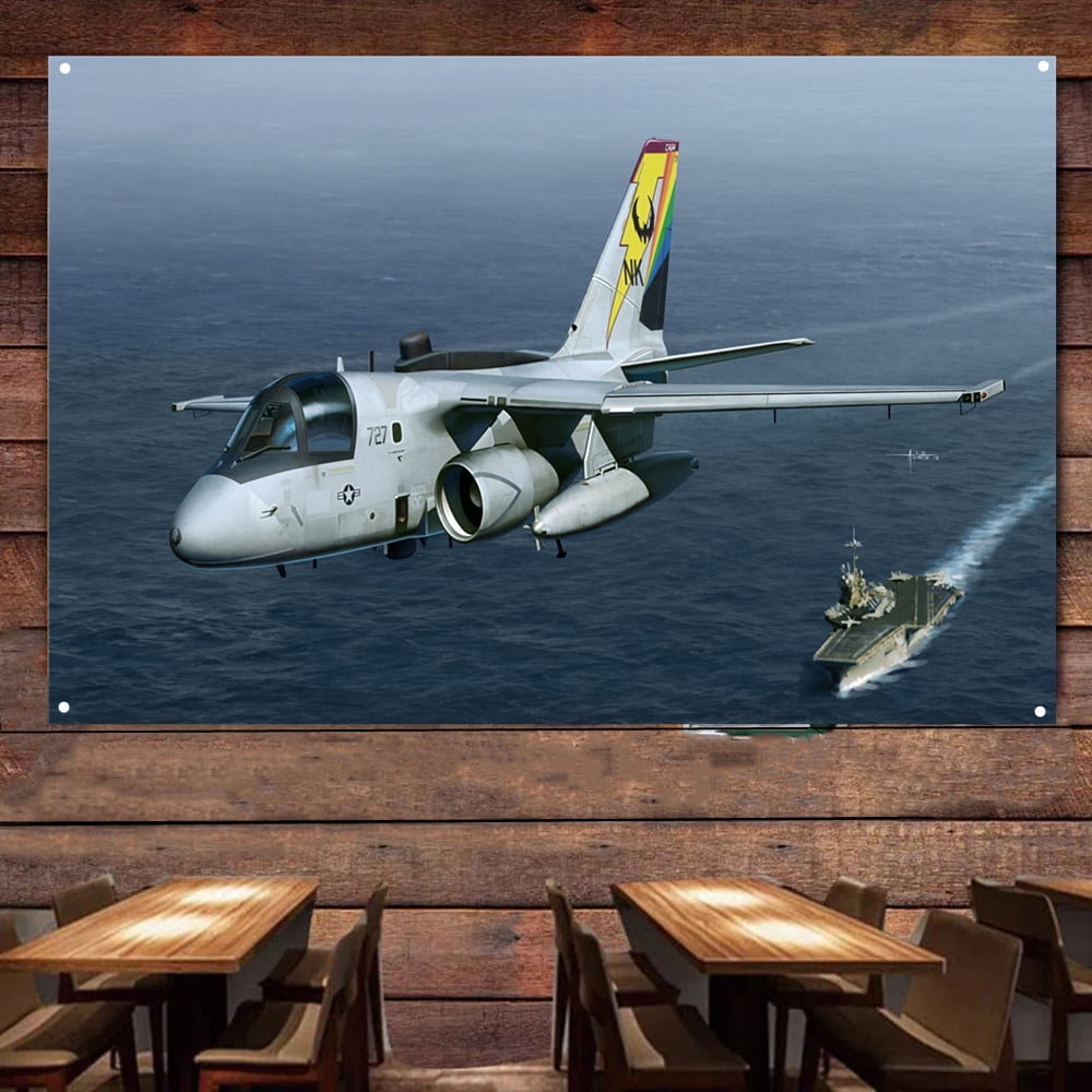 US ES-3A Shadow Fighter Jet Poster Wall Charts - Aviation Military ...