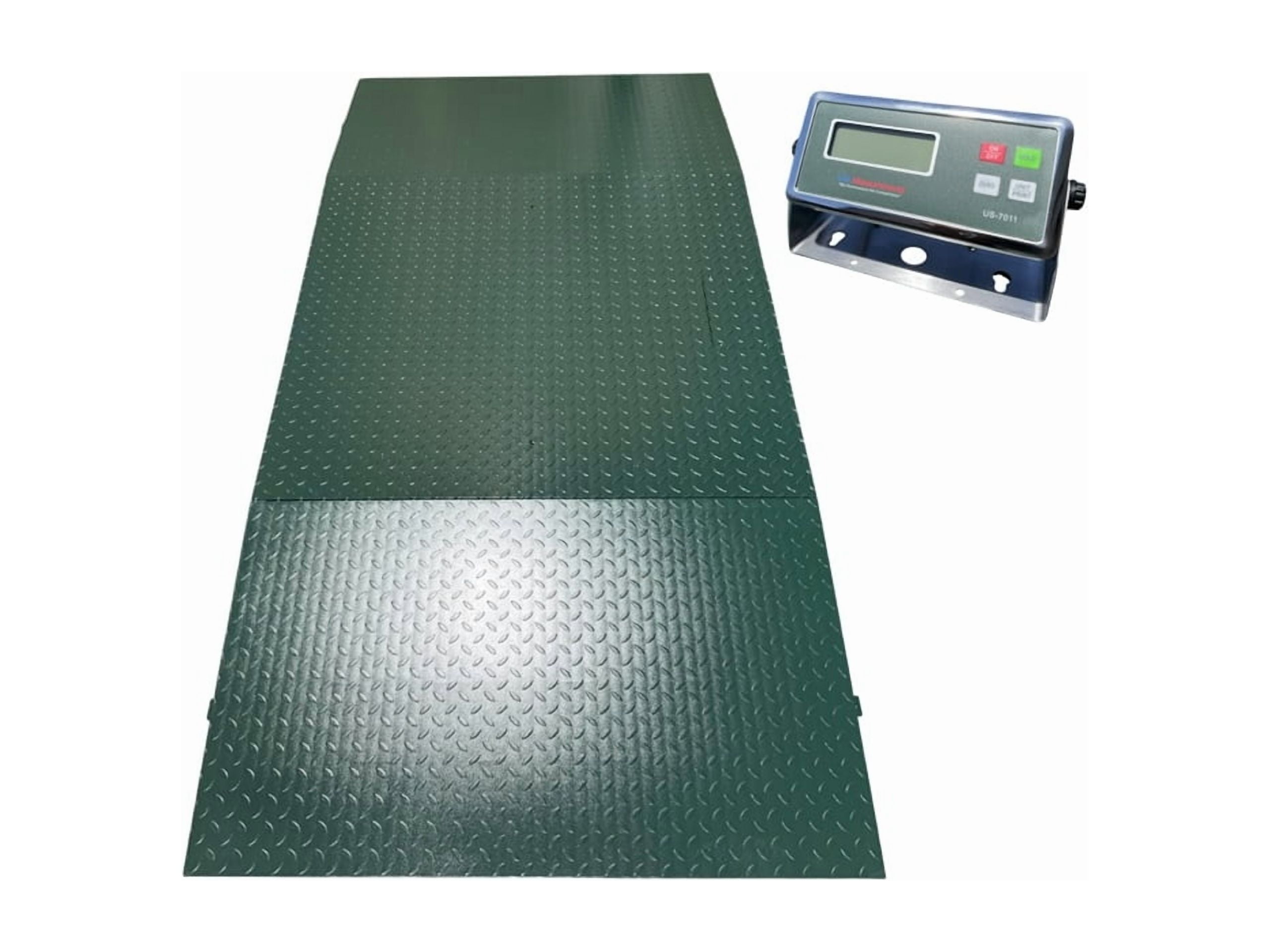 US-EW7272 "Eweigh" 6x6 Floor Scale & Two Ramps (20,000 lb x 5 lb ...