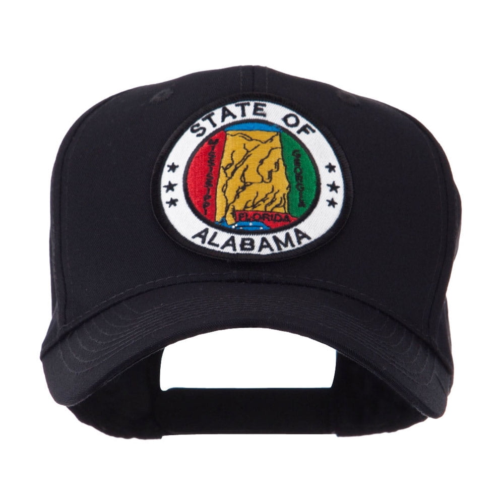 US Eastern State Seal Embroidered Patch Cap - Alabama OSFM - Walmart.com