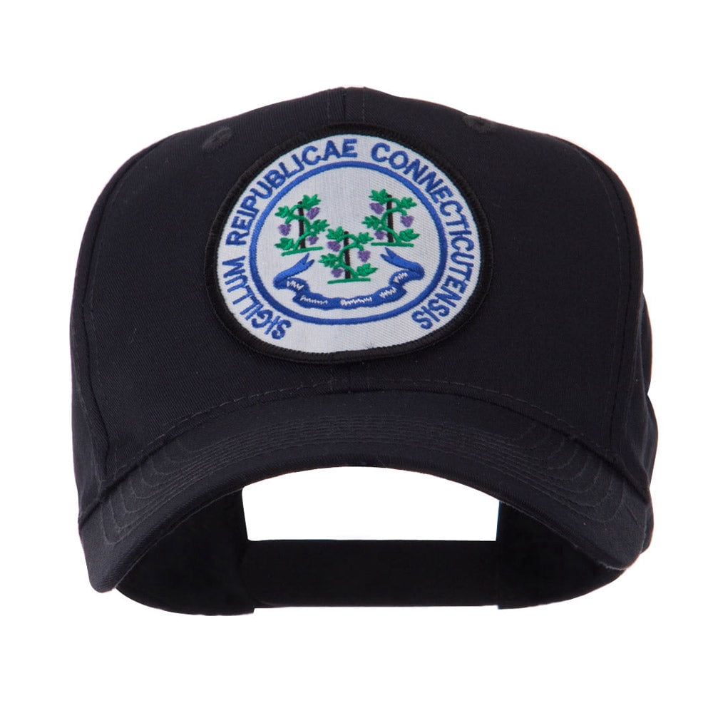 US Eastern State Seal Embroidered Patch Cap - Connecticut OSFM ...