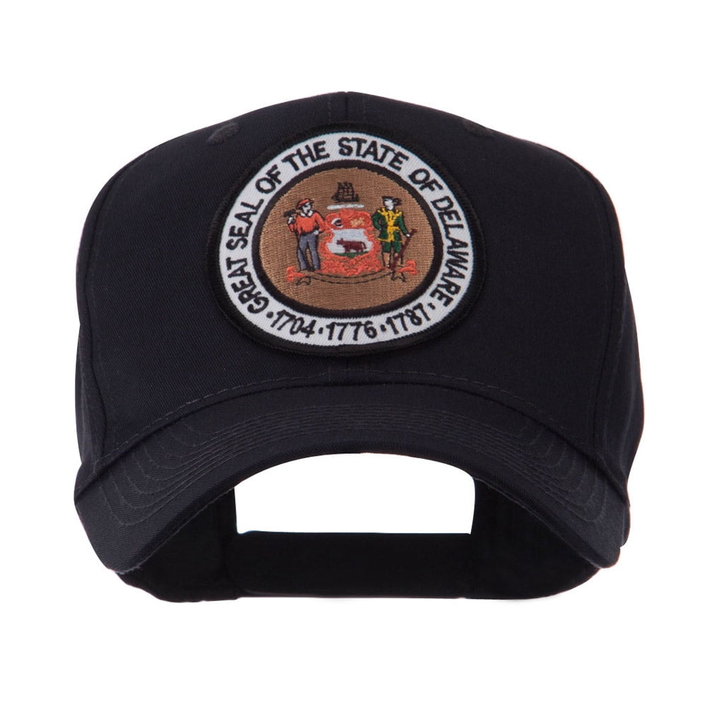 US Eastern State Seal Embroidered Patch Cap - Delaware OSFM - Walmart.com