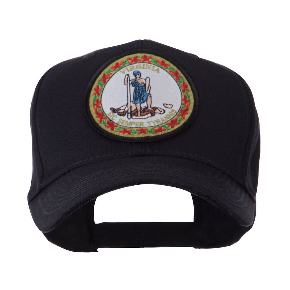 US Eastern State Seal Embroidered Patch Cap - Virginia OSFM - Walmart.com