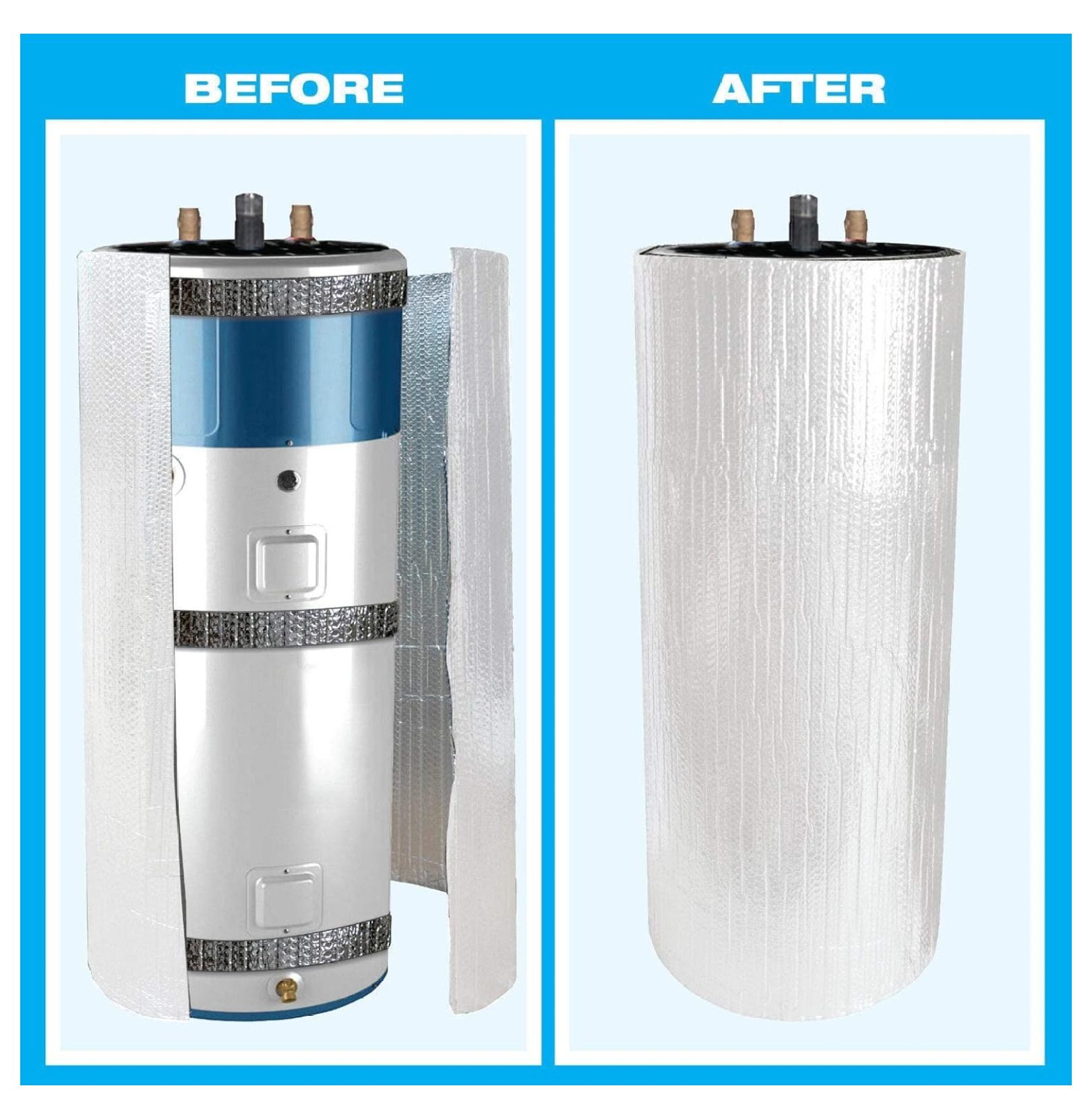 US Energy NASATECH "Non Fiberglass" Up to 80 Gallon Water Heater ...