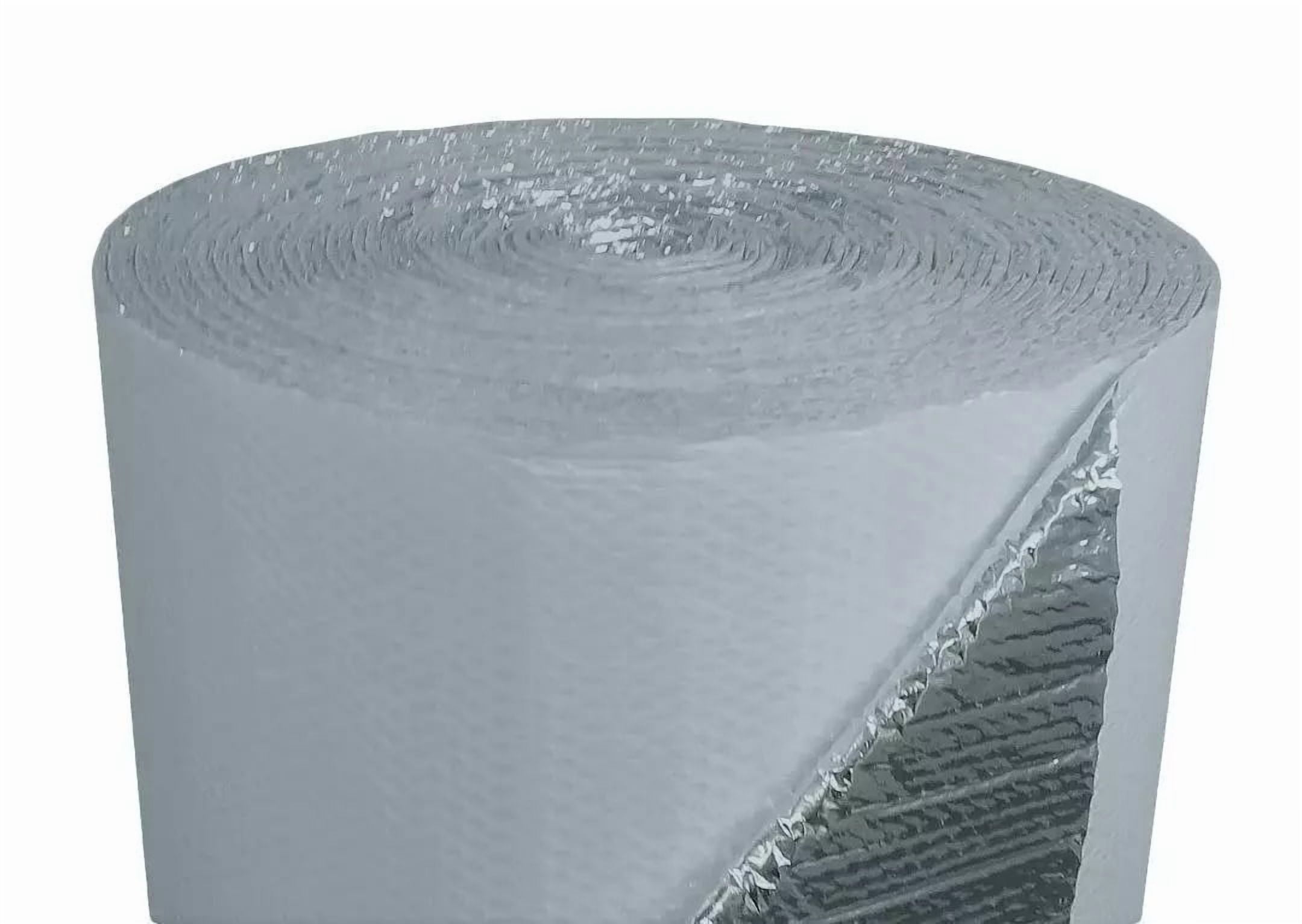 US Energy Products 48" x 25' Double Bubble White Reflective Foil ...