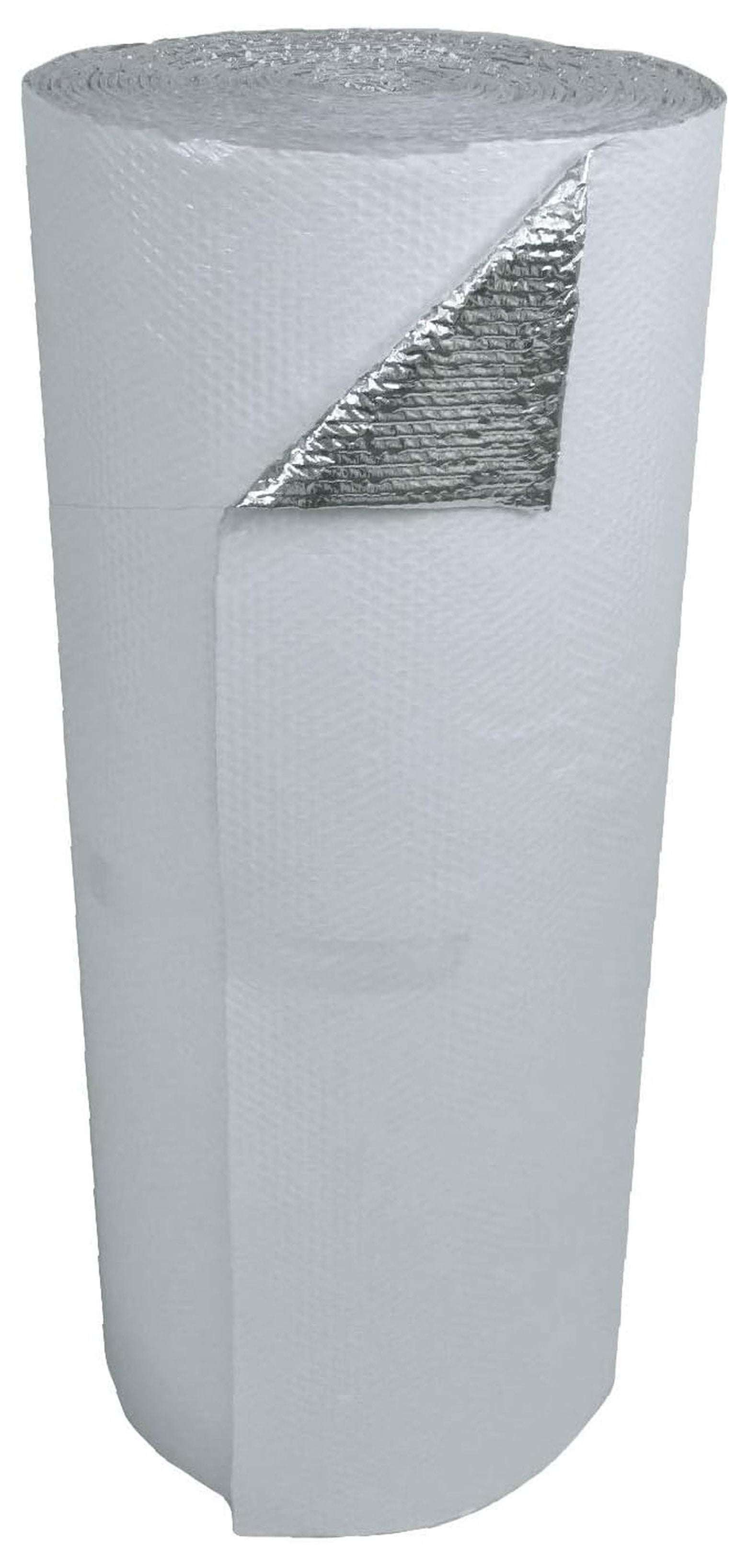 US Energy Products " x 25' (100sqft) White Double Bubble Reflective ...
