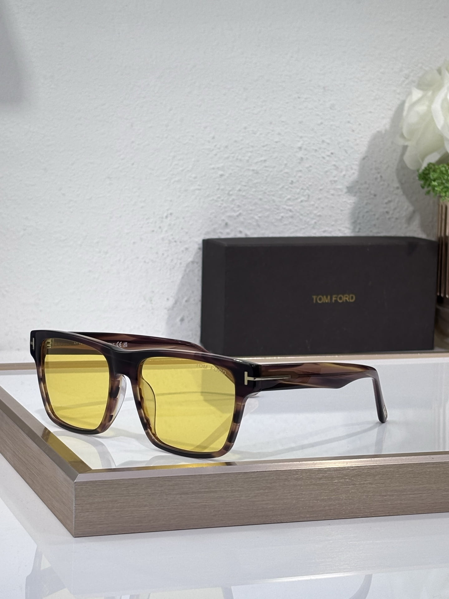 US Exclusive for Tom For FT1205 Aviator Sunglasses - Military-Grade Eye ...