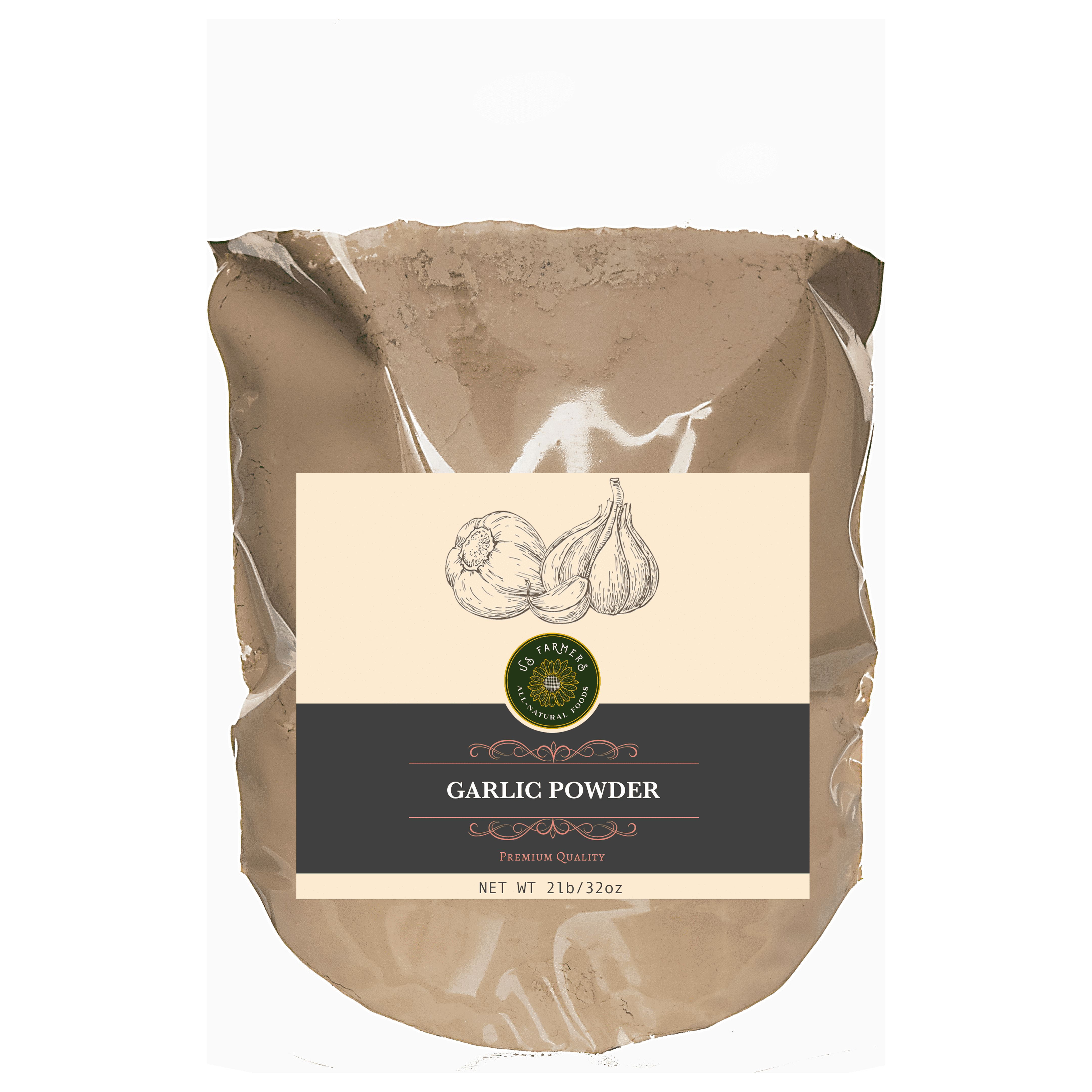 US-FARMERS Garlic Powder, 2 lb Resealable Bag - Walmart.com