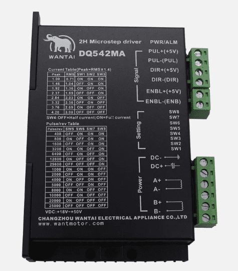 US FREE！DQ542MA CNC Stepper Motor Driver 4.2A/ 18V-50V - Walmart.com