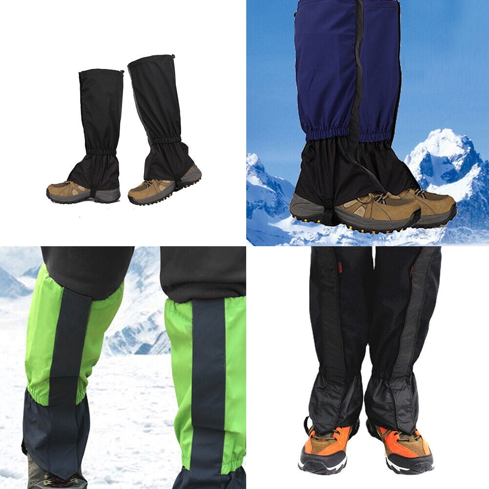 US Fashion Hiking Waterproof Leg Gaiters Kids Teen Men Women Gators ...