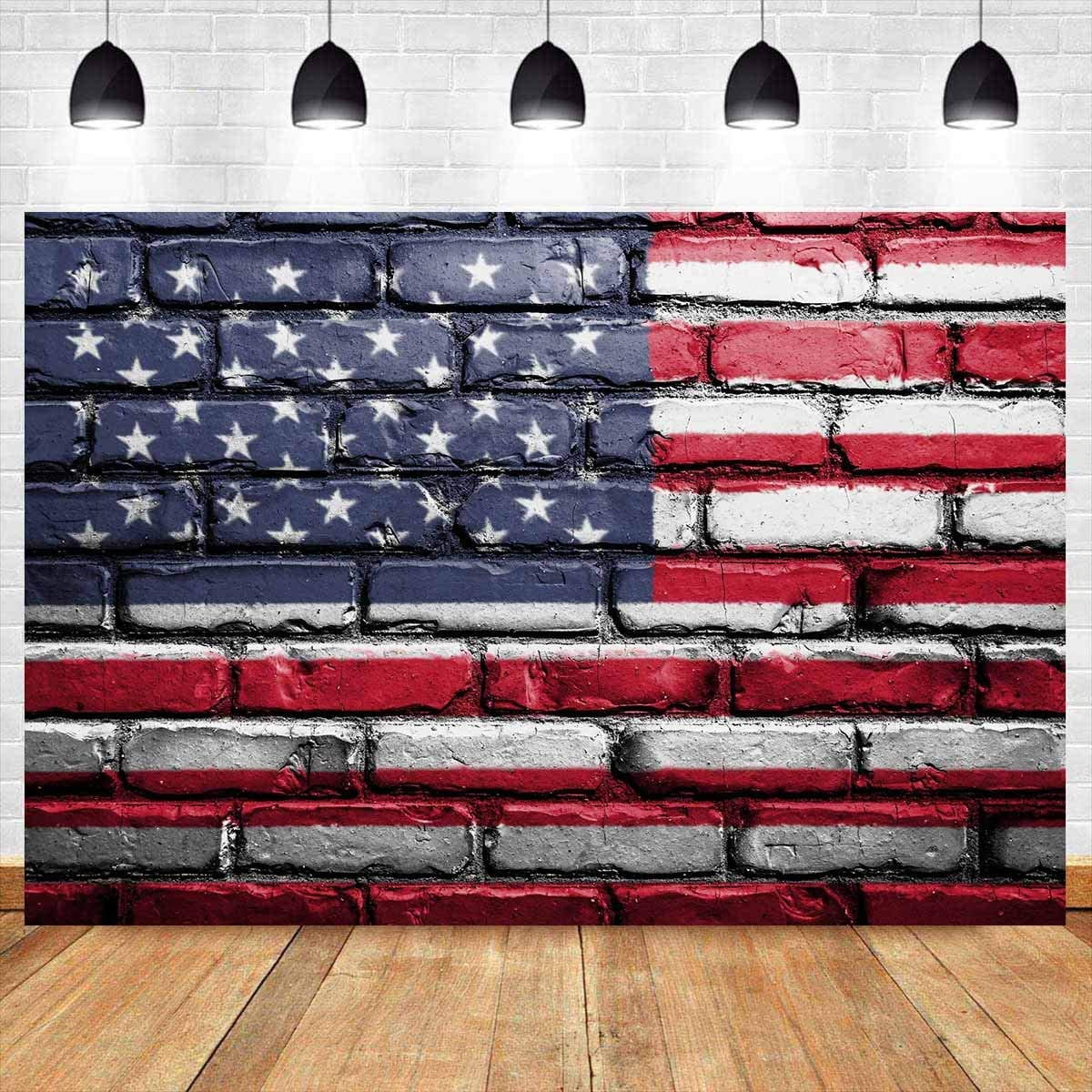 US Flag Photography Background American Flag Photo Backdrop Seamless ...