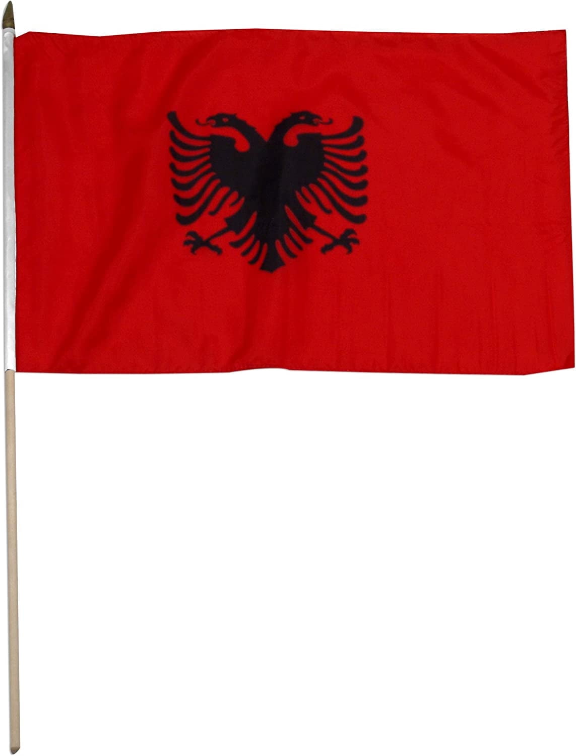 US Flag Store Albania Flag, 12 by 18-Inch - Walmart.com