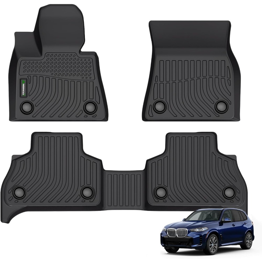 US Floor Mats Custom for BMW X5 2019-2025 Full Set Waterproof Car Mats ...