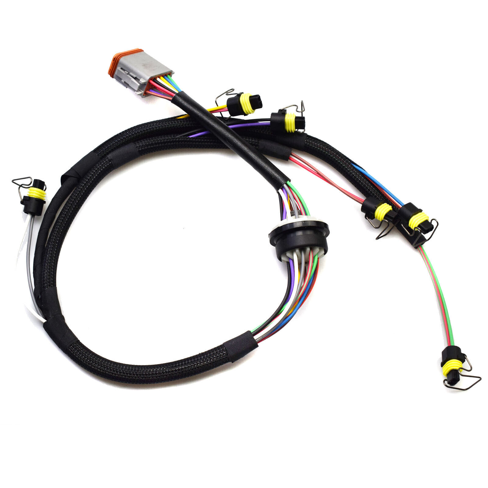 US Fuel Injector Wiring Harness 222-5917 153-8920 fit CAT C7 Diesel ...