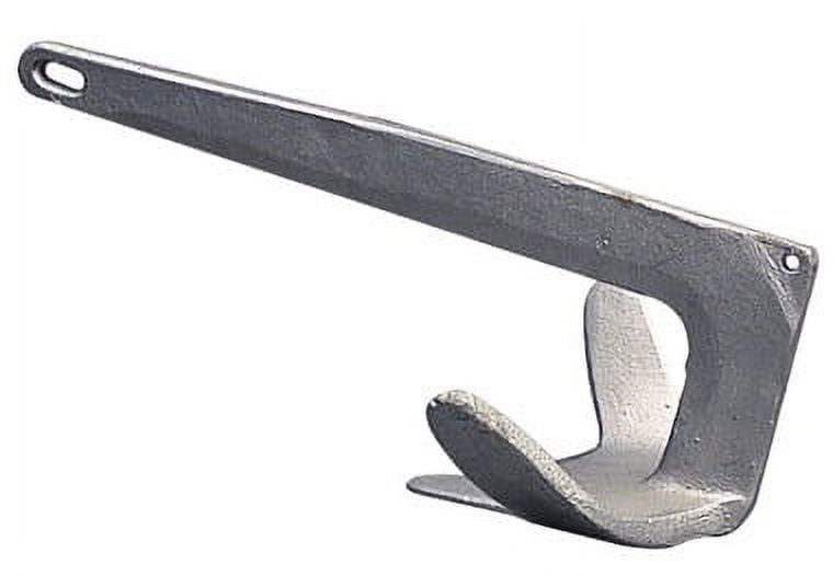 US Galvanized Bruce Claw Force Anchor 11lbs (5kg) Marine Grade Polished ...