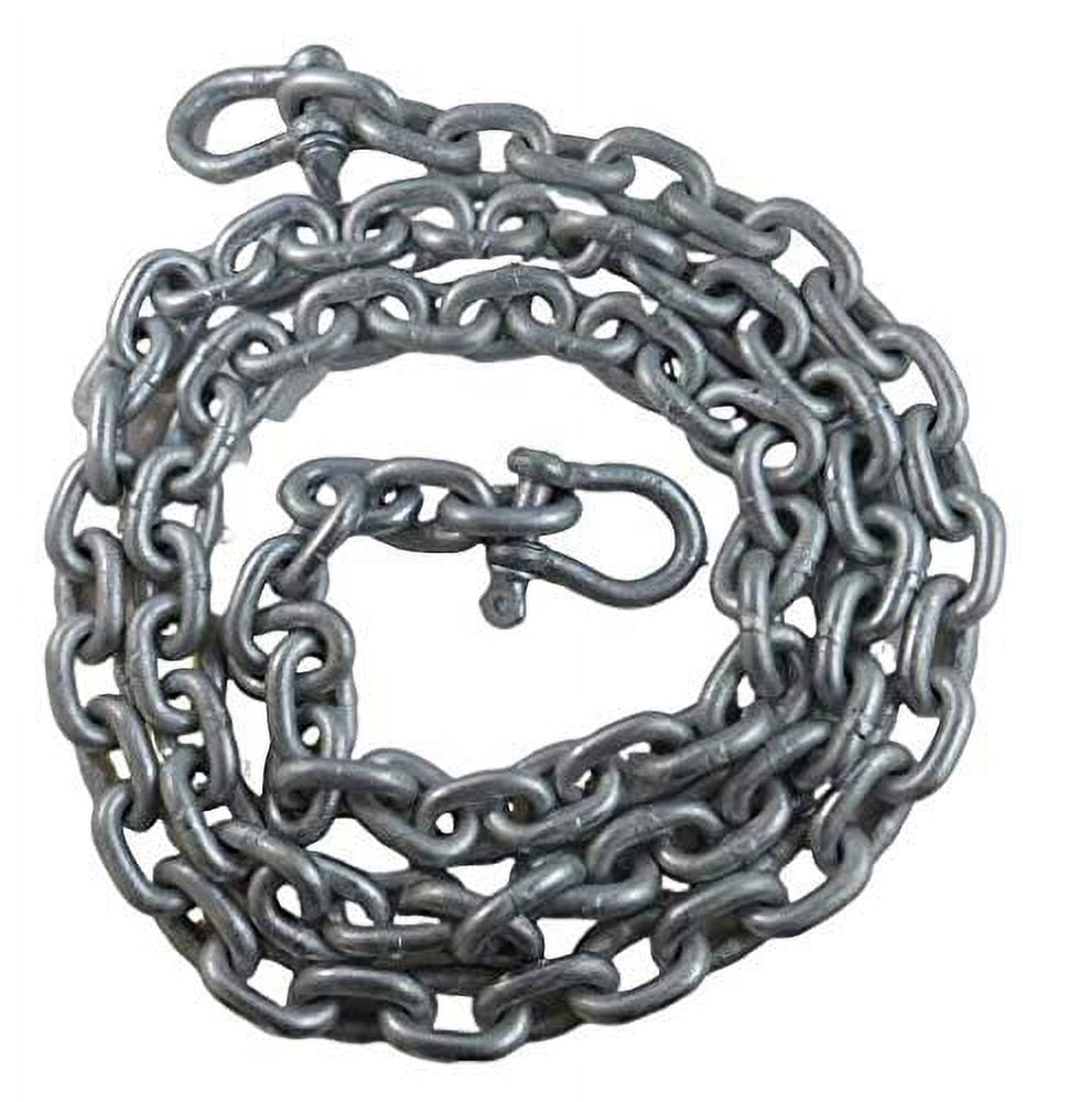 US Galvanized Medium Link 5/16" (8.7mm) ISO G43 High Test Anchor Chain ...