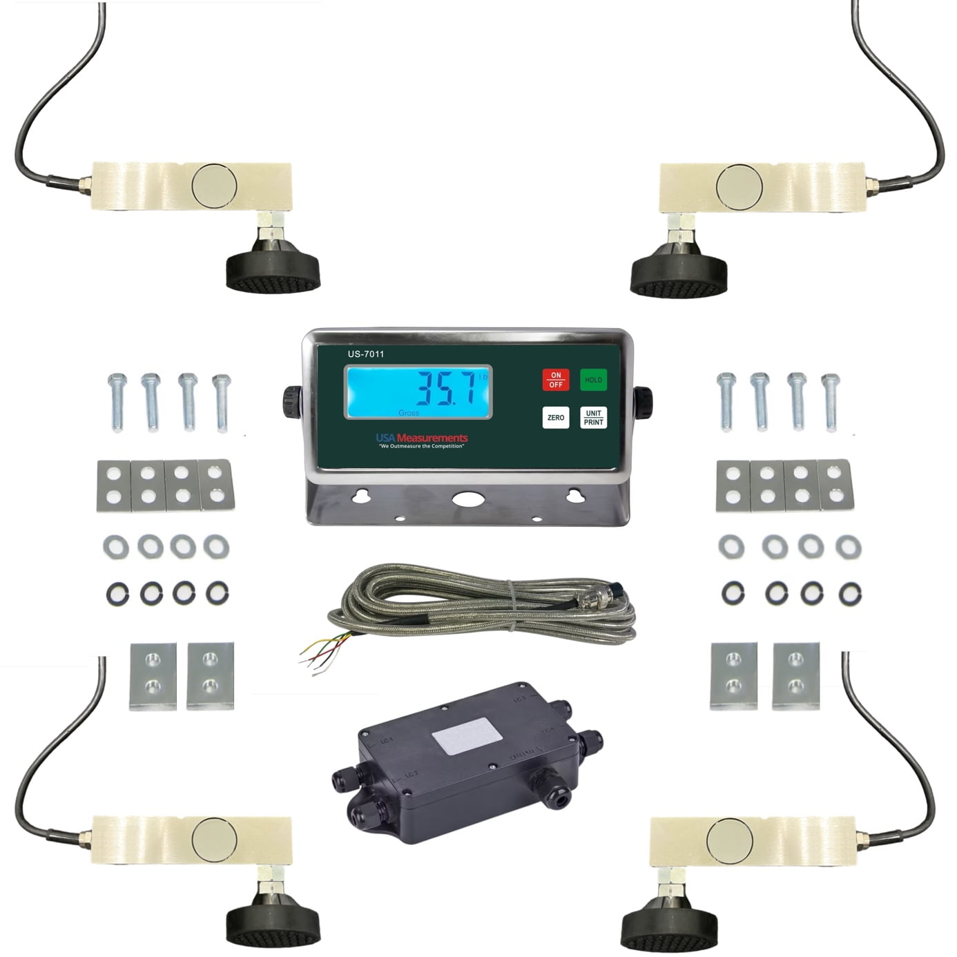 US-HDSC-10K “Build Your Own” Scale Kit (10,000 lb x 1 lb) - Walmart.com