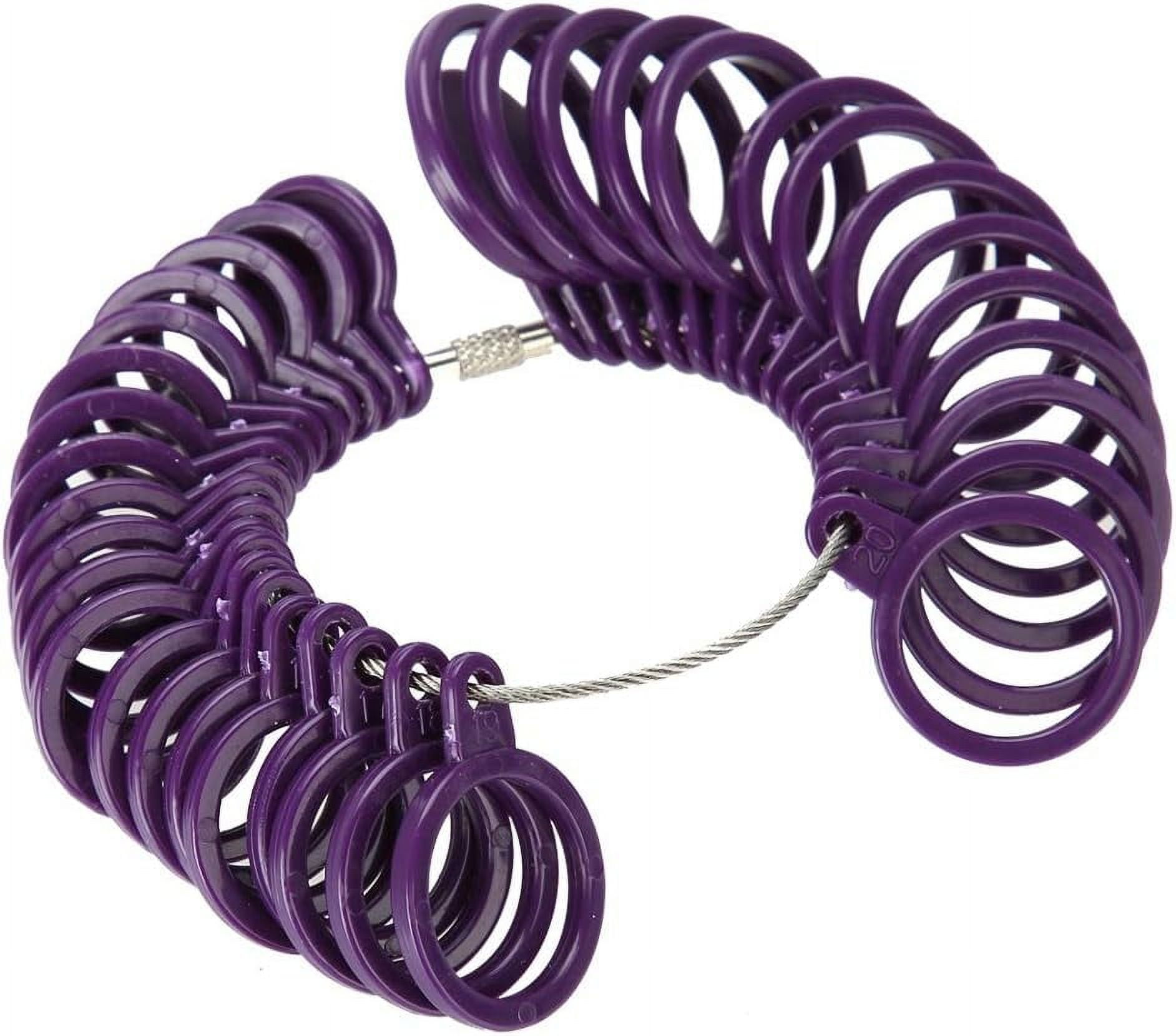 US HK Sizes Finger Measure Tool Finger Ring Sizer Sets Jewelry ...