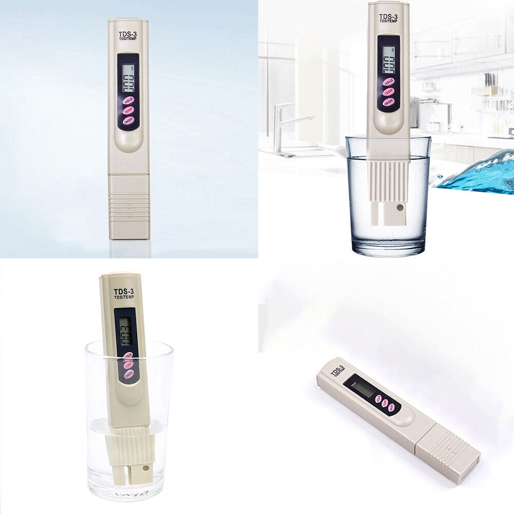 US Handheld Water Quality Hardness Purity Digital LCD Meter 0-9990 PPM ...