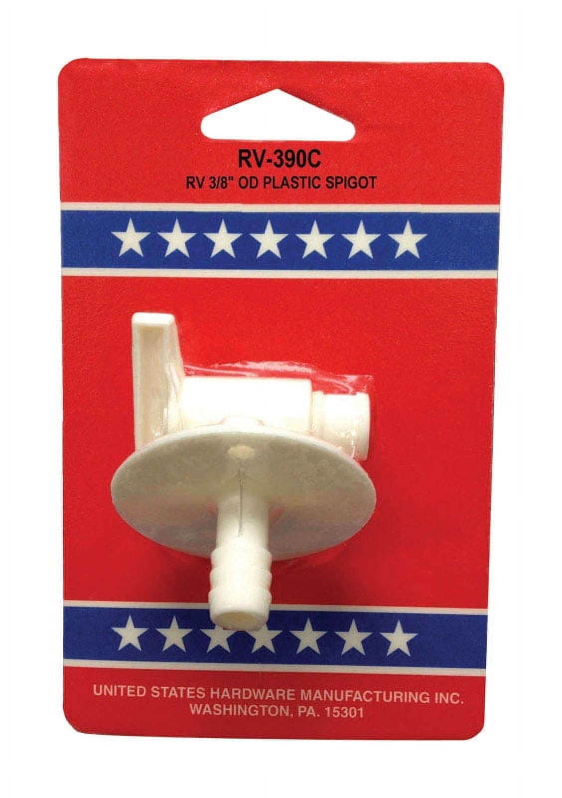 US Hardware RV-390C Water Spigot, Plastic, White - Walmart.com