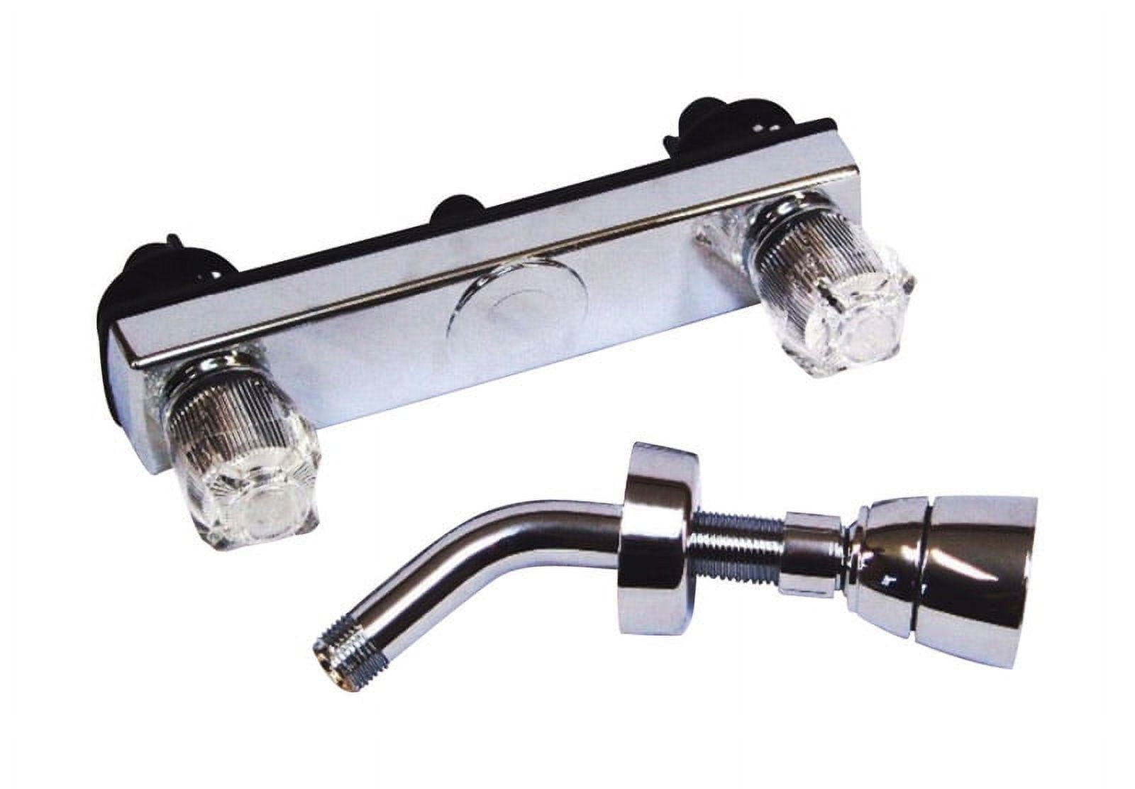 RV SHOWER FAUCET CHRM 8" (Pack of 1) - Walmart.com