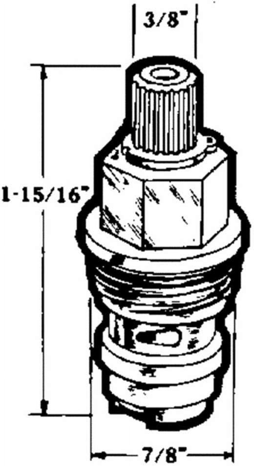 United States Hardware Nibco Faucet Stem P-048C - Walmart.com