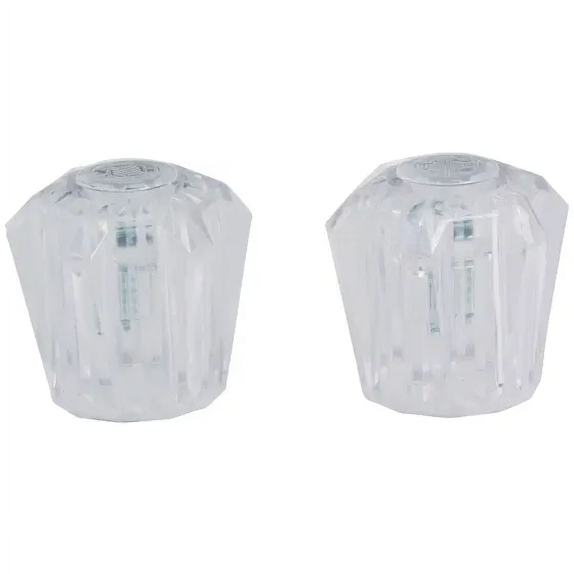US Hardware P-402C Mobile Home Clear Plastic Faucet Handle Set, Each ...