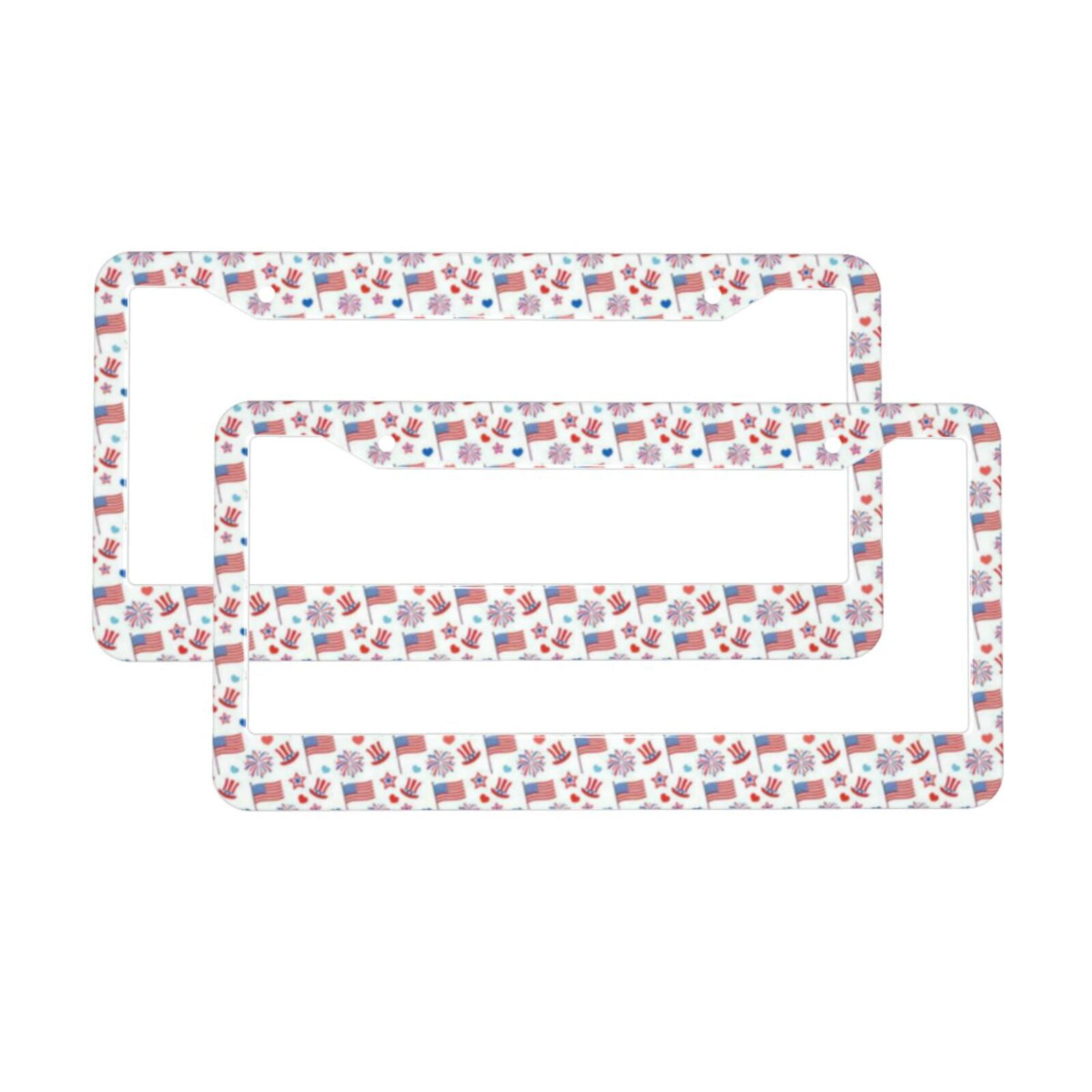 US Hat License Plate Frame Personalized Car Decoration License Plate ...