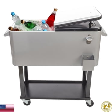 Winado Stainless Steel 80 Quart Outdoor Entertainment Beer Beverage ...
