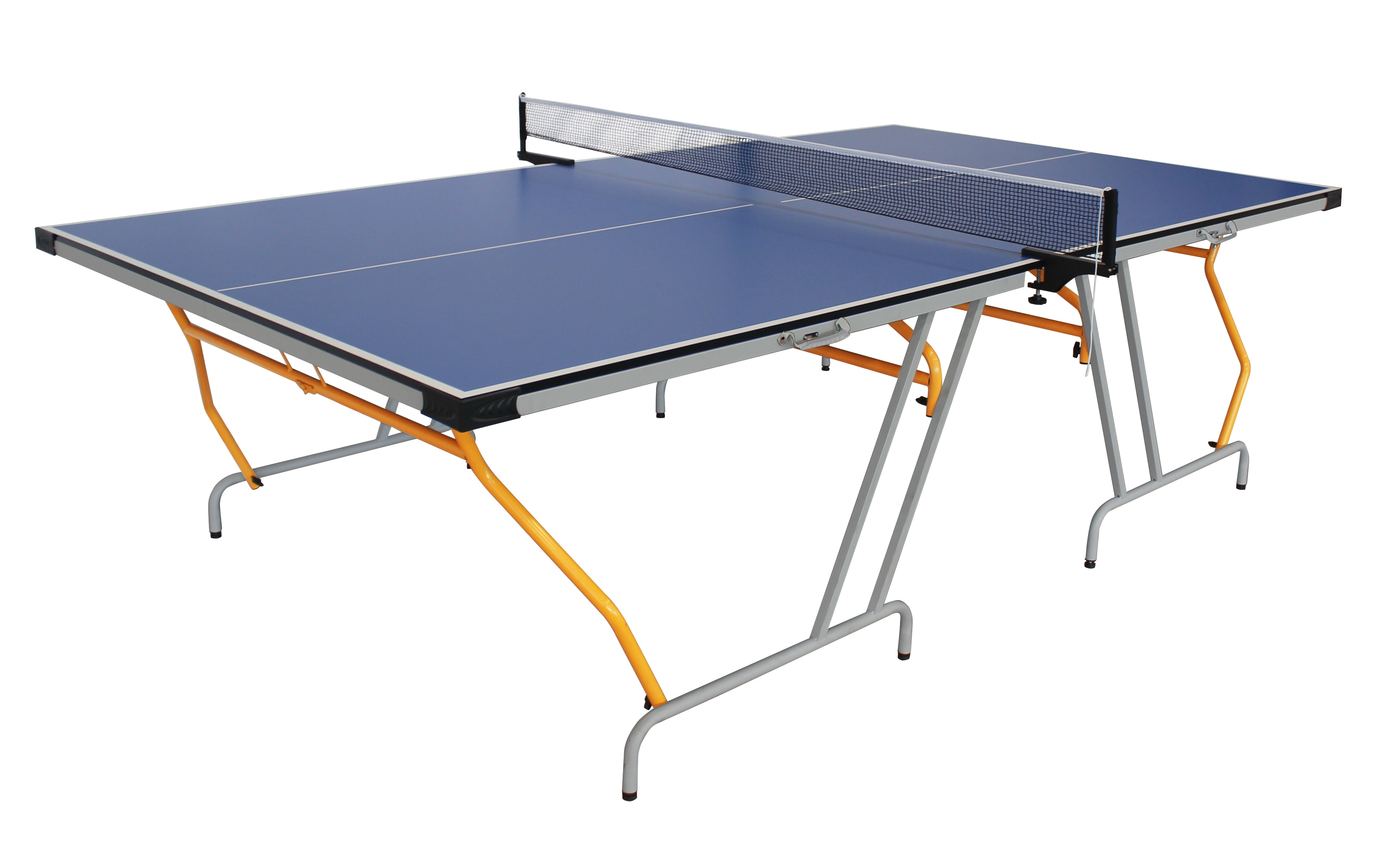 [US IN STOCK] 8ft Mid-Size Table Tennis Table Foldable & Portable Ping ...