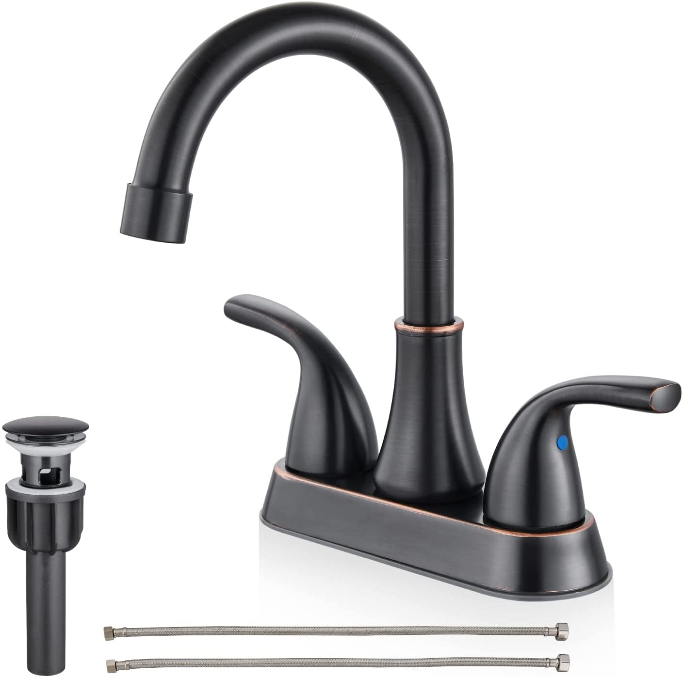 [ US IN STOCK] Brushed Nickel Bathroom Sink Faucet,Brushed Nickel ...