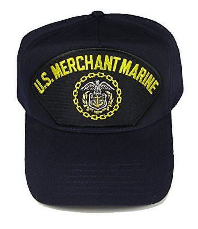 EC U.S. Merchant Marine W/Logo HAT - Navy Blue - Veteran Owned Business ...