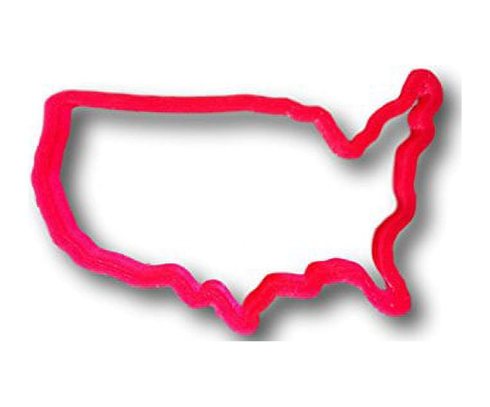 US Map Cookie Cutter- Fast Shipping - Sharp Edges - Exceptional Quality ...