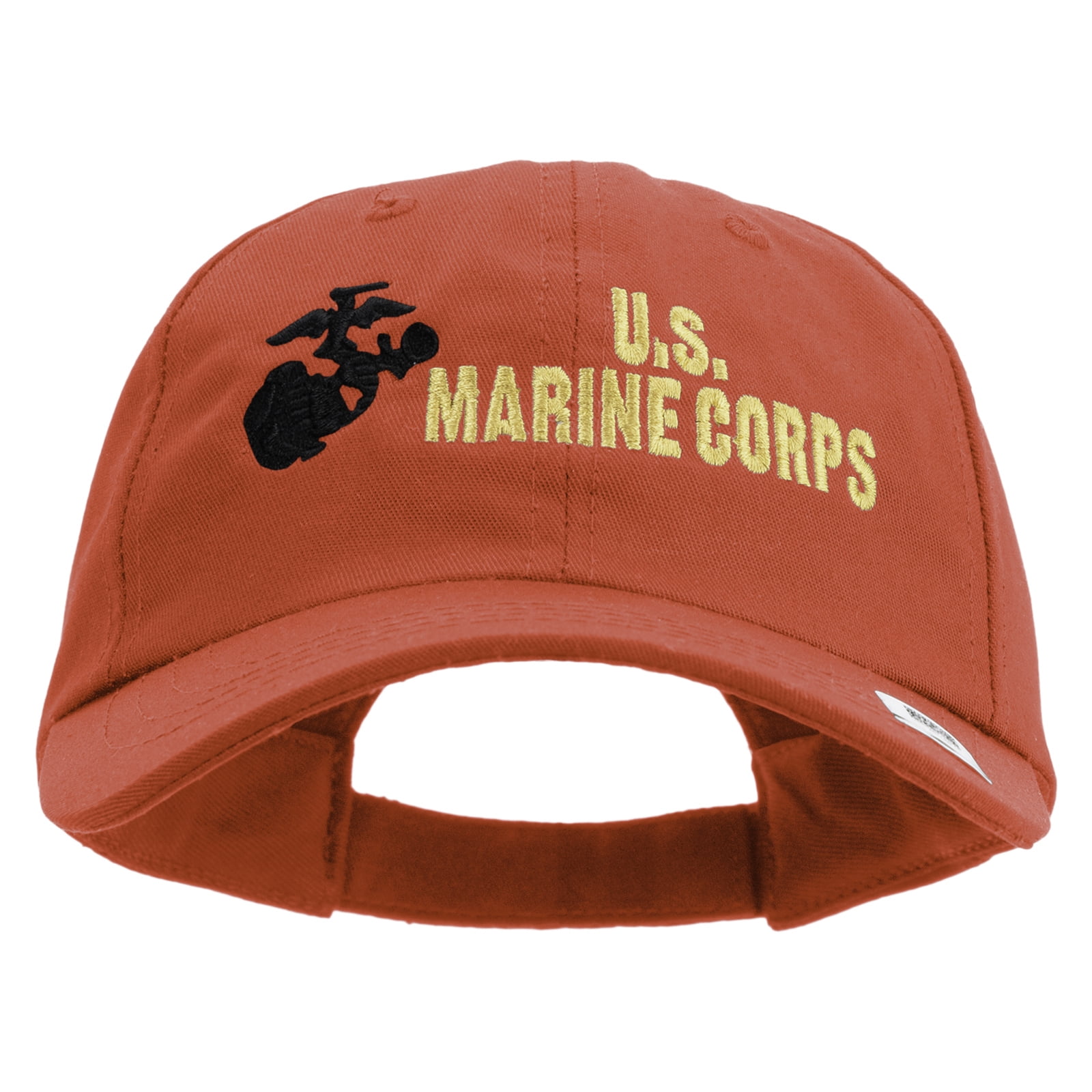 US Marine Corps Design Embroidered 6 Panel Unstructured Cotton Twill ...