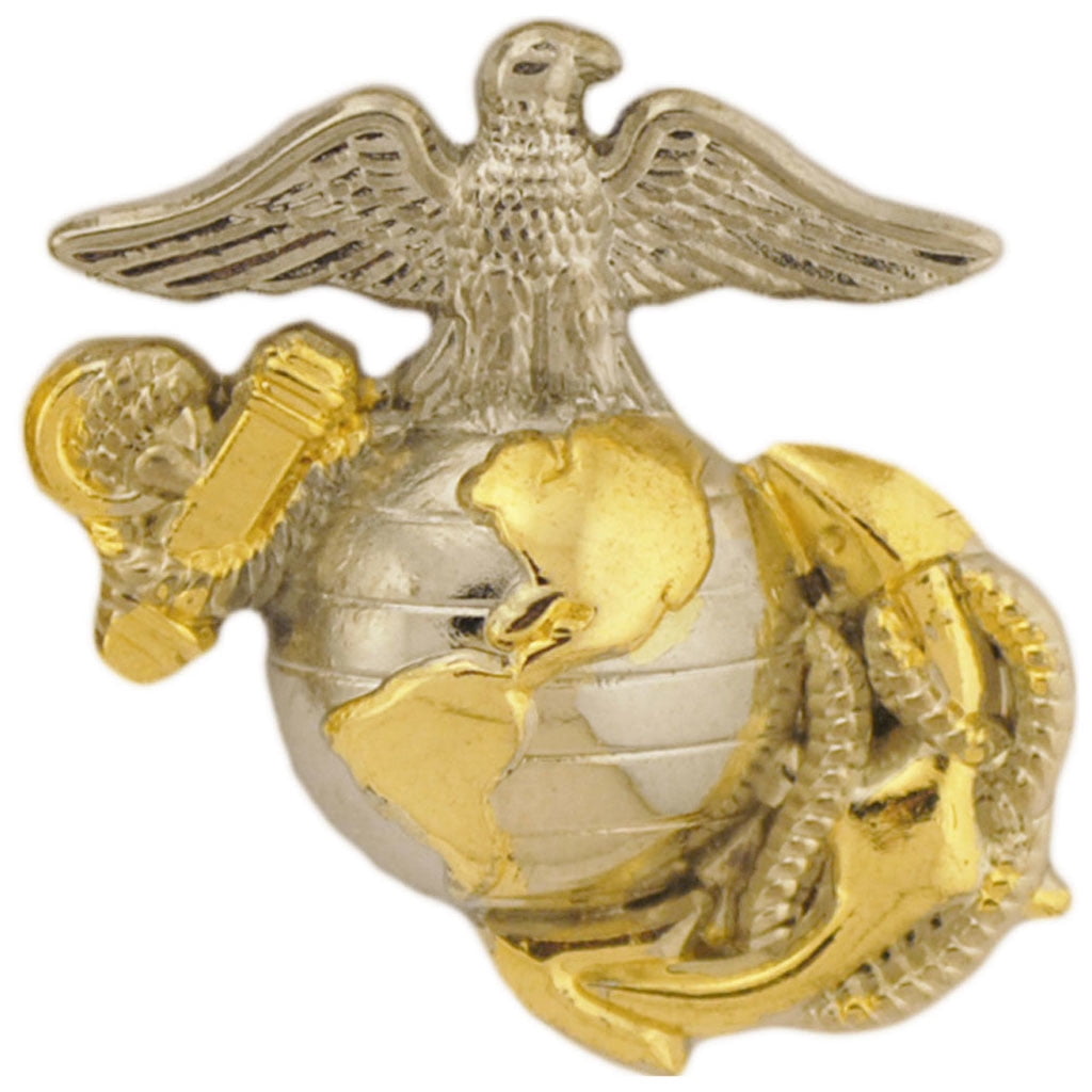 US Marine Corps Emblem B2 Right Collar Military Lapel Pin - Walmart.com